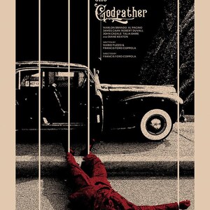 The Godfather Film Poster - Etsy
