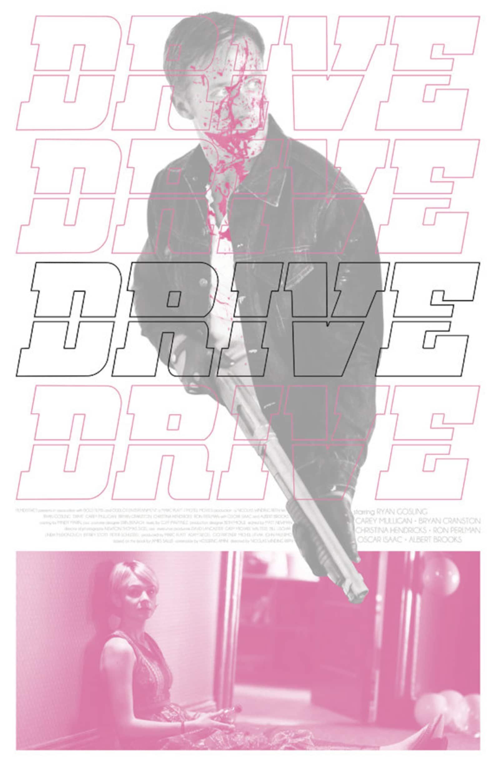 Drive Film Poster V2 - Etsy