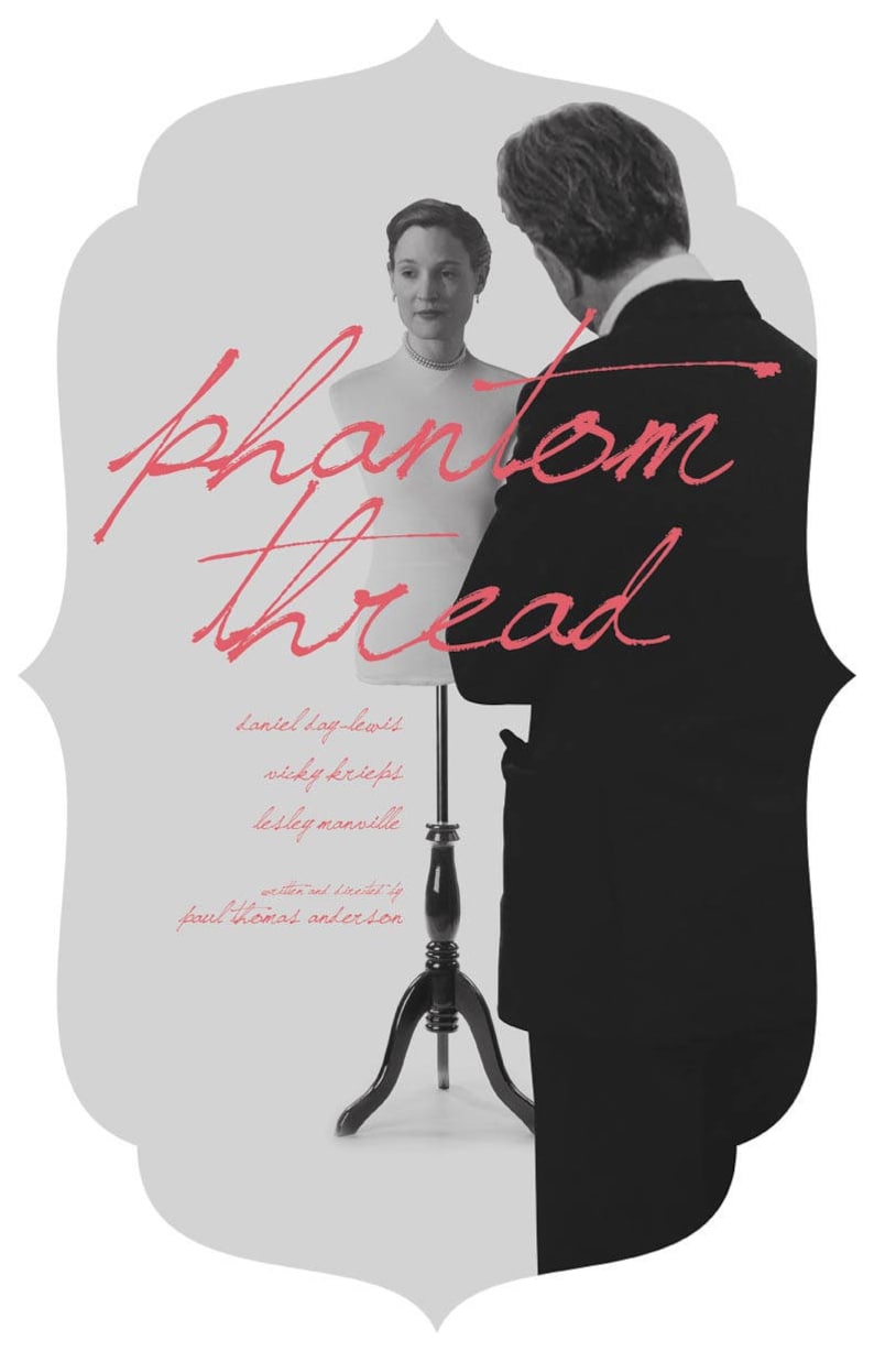 Phantom Thread Film Poster | Etsy