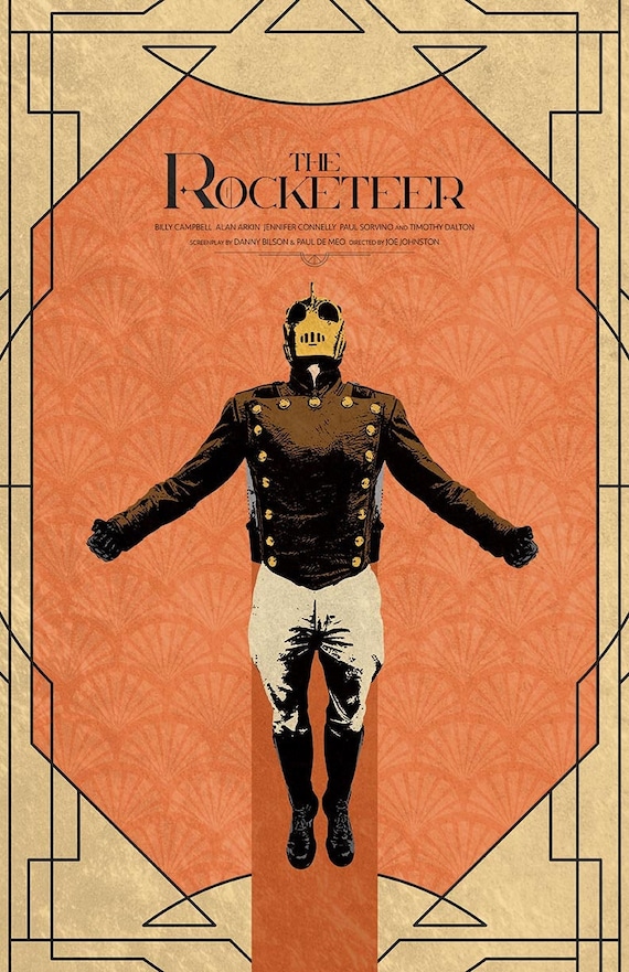 The Rocketeer Film Poster | Etsy