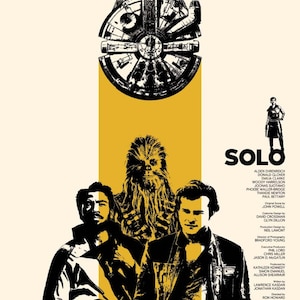 Solo Film Poster - Etsy