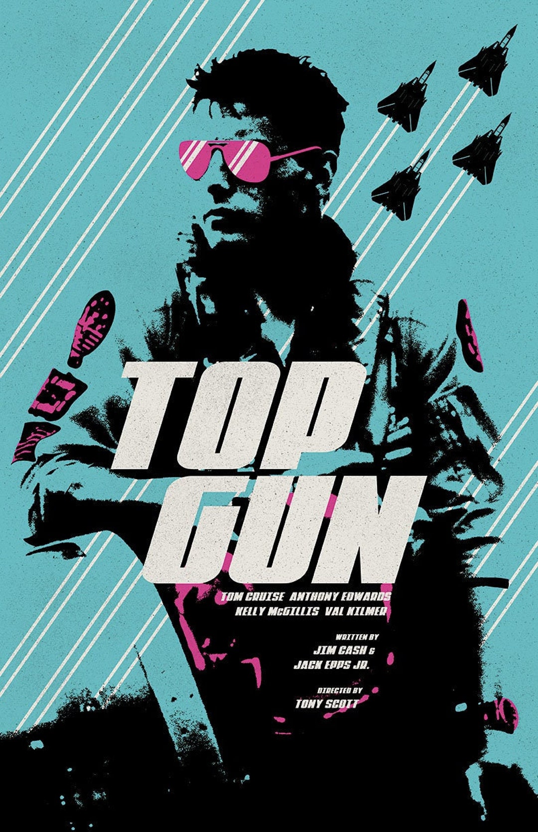 Top Gun Film Poster - Etsy