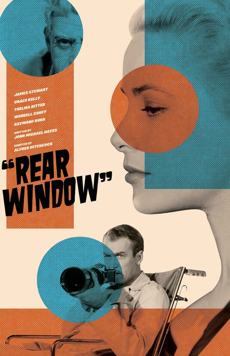 Rear Window Film Poster | Etsy