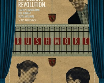 Rushmore Film Poster - Etsy