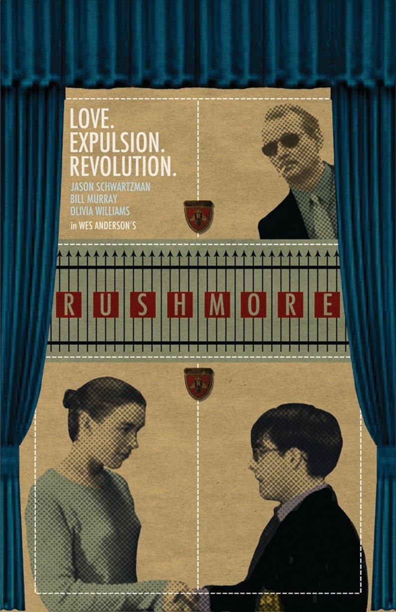 Rushmore Film Poster - Etsy