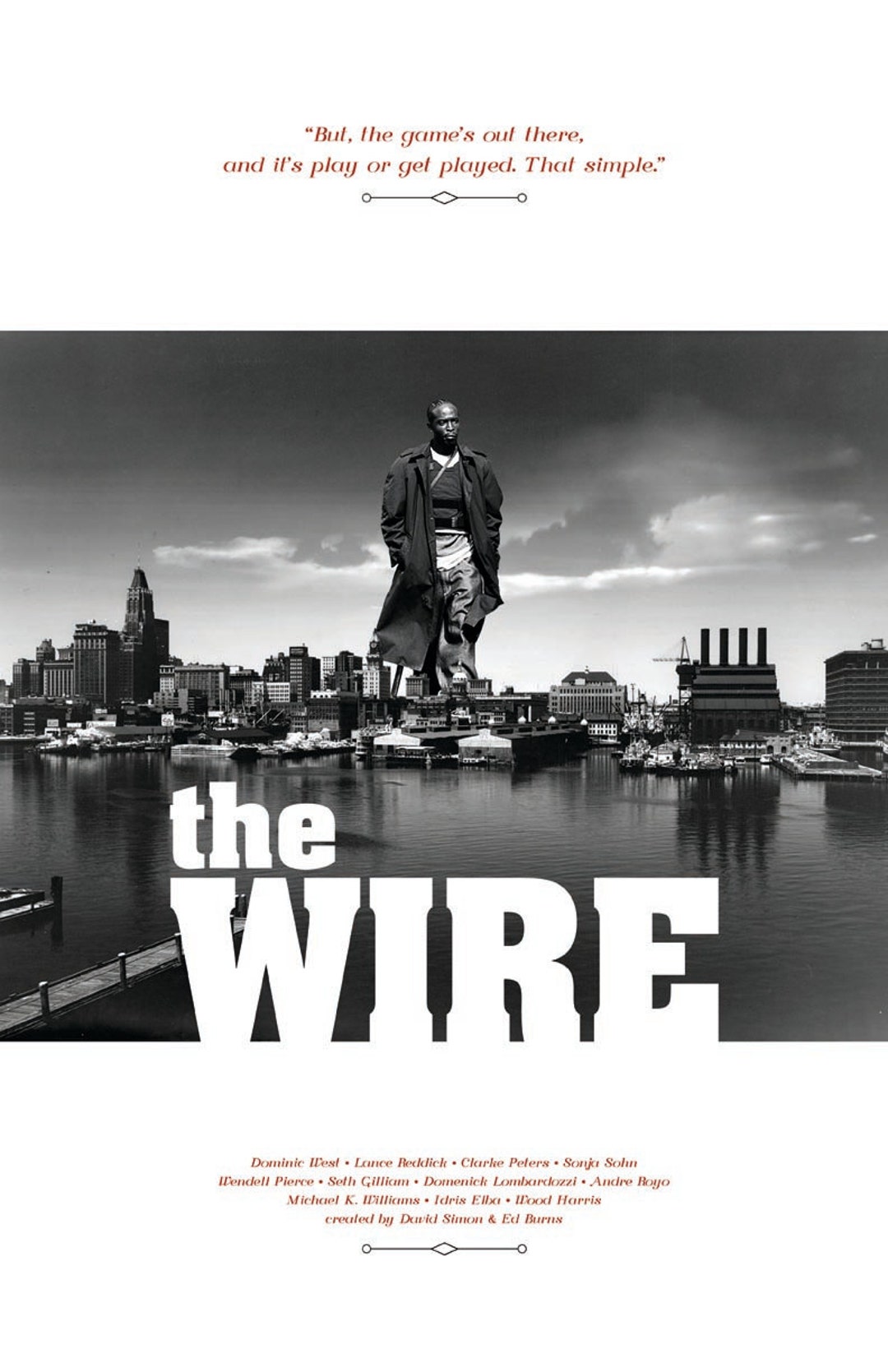 The Wire Poster - Etsy