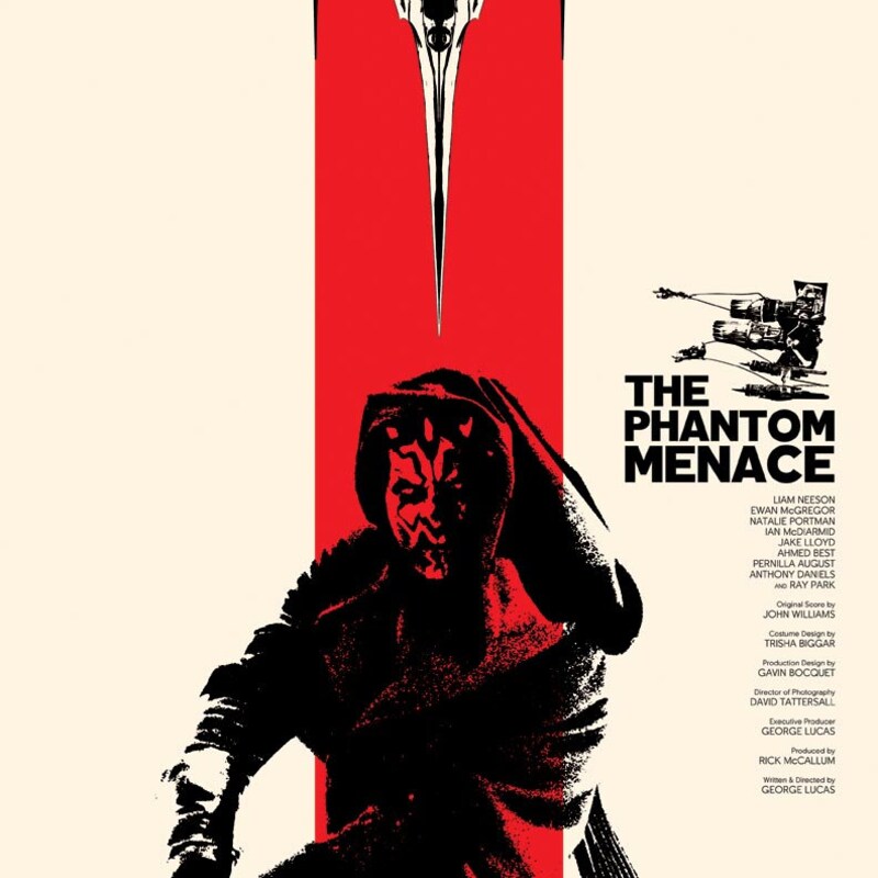 Phantom Menace Poster - Etsy