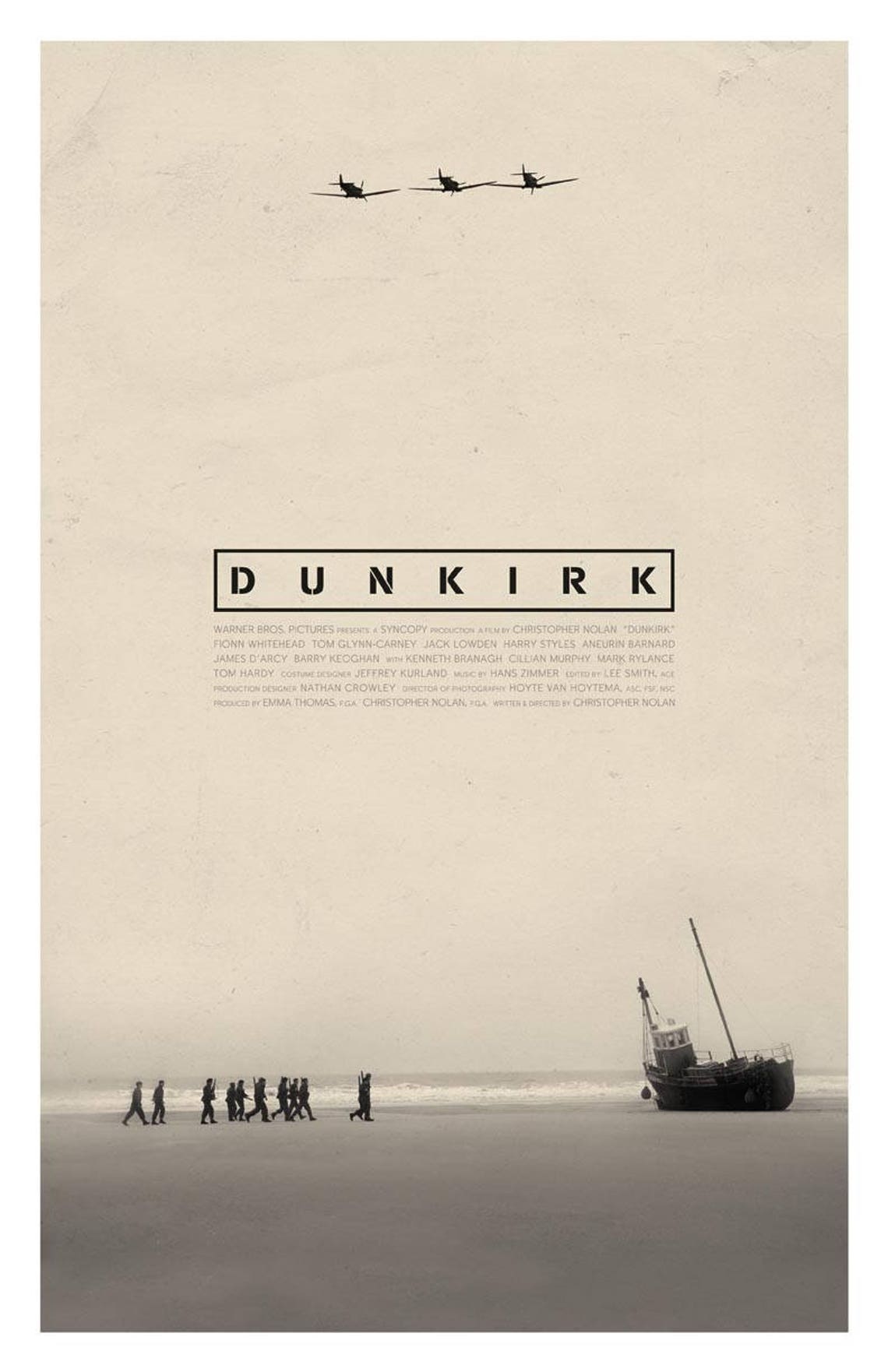 Dunkirk Film Poster - Etsy