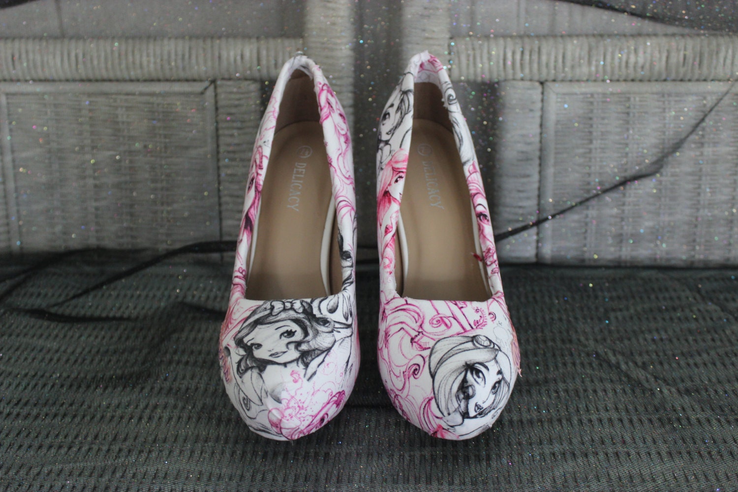 Princess Themed Heels - Etsy