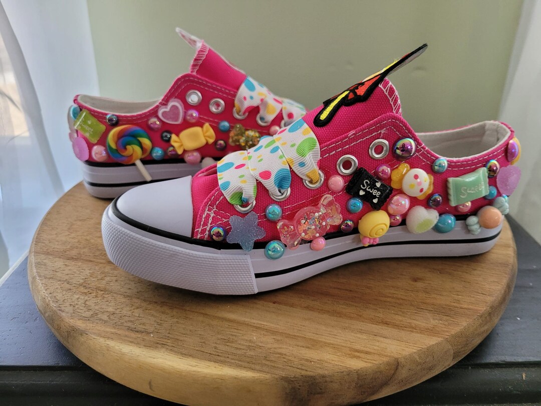 Candy Sneakers (gem Stones, Lolipop) - Etsy