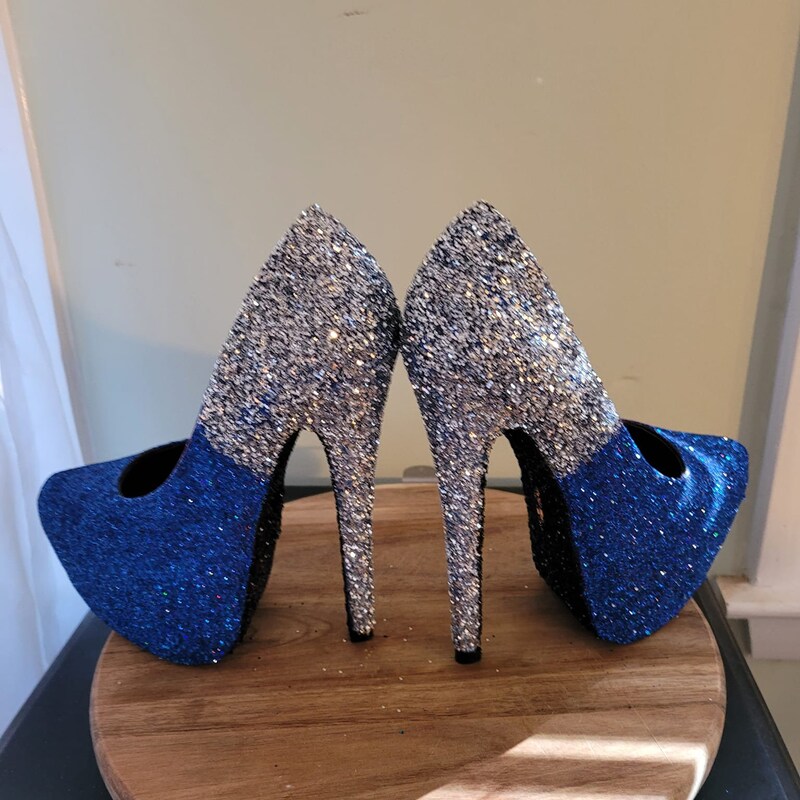 Glitter High Heels - Etsy