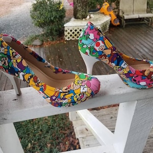 Video Game Themed Heels - Etsy