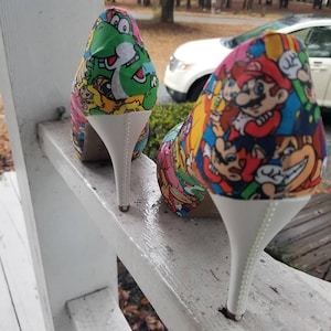 Video Game Themed Heels - Etsy