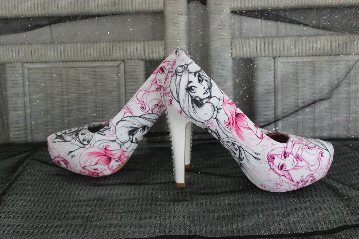 Princess Themed Heels - Etsy