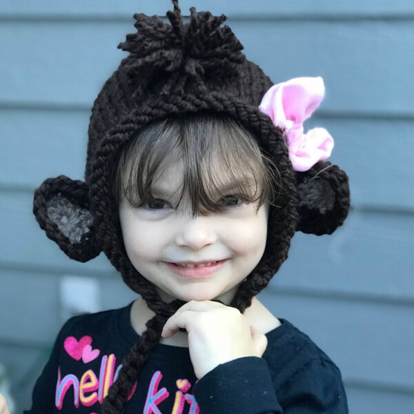 Knitted Monkey - Etsy