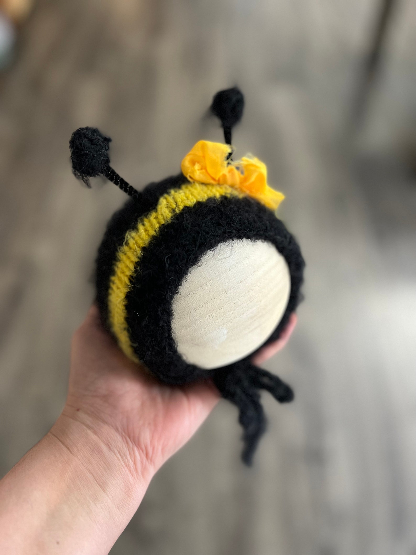 New Born Bee Prop-new Born Swaddling Sack knittingphoto - Etsy