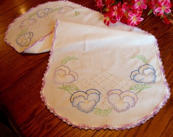 Crochet Table Scarf - Etsy