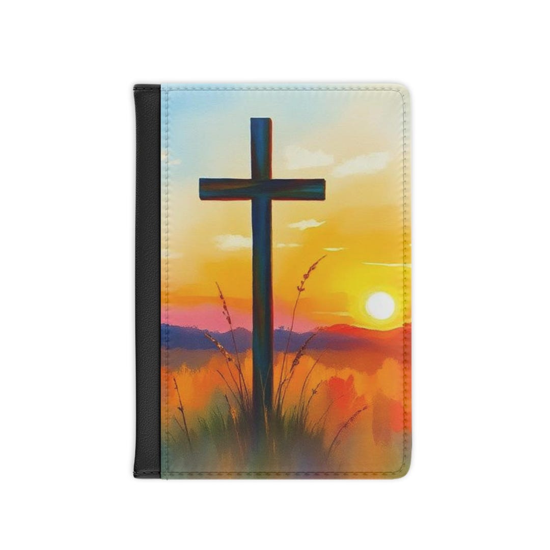 Sunrise Cross Passport Cover | Christian Religious Travel Accessory - Etsy