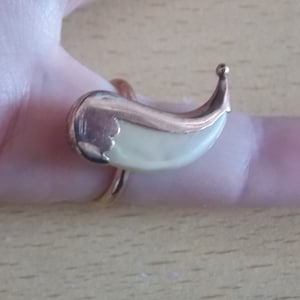 Victorian 9ct Rose Gold Indian Raj Stone Ring UNUSUAL - Etsy Australia