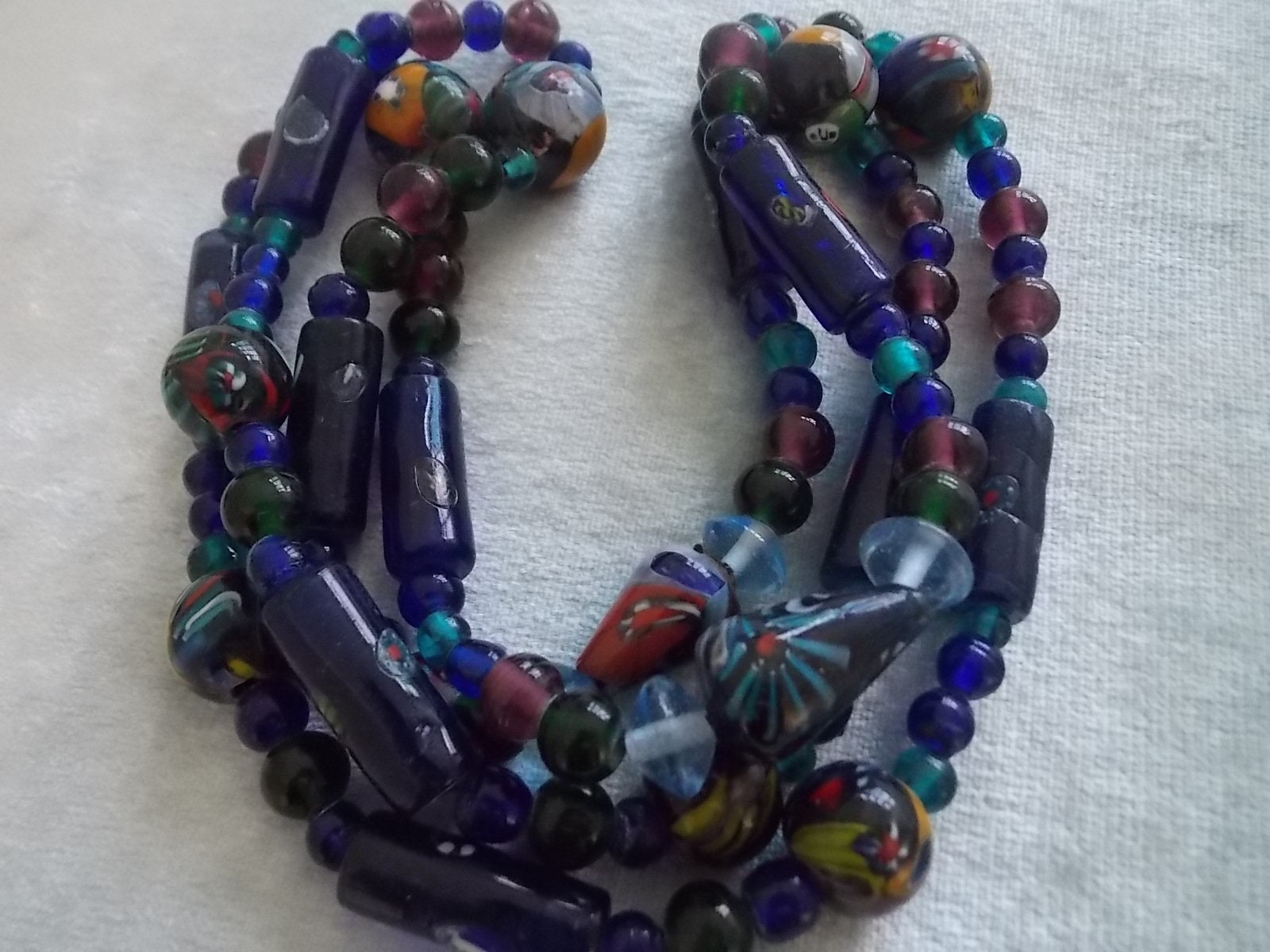 Antique Glass Bead Necklaces | incincmedia.com