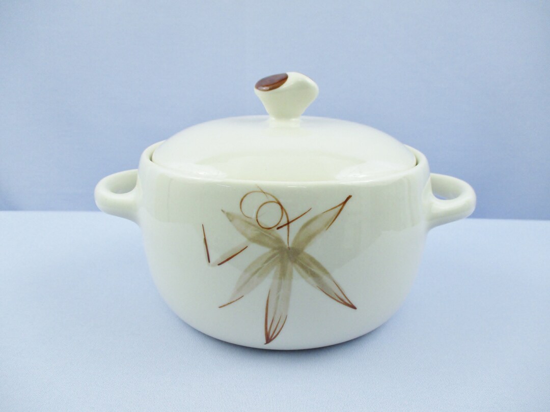 Winfield China USA Porcelain Covered Vegetable Dish Passion Flower ...