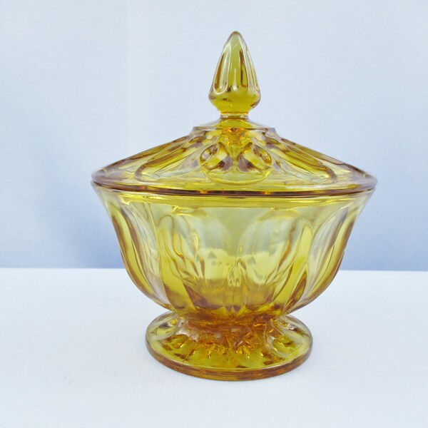 Amber Candy Dish - Etsy