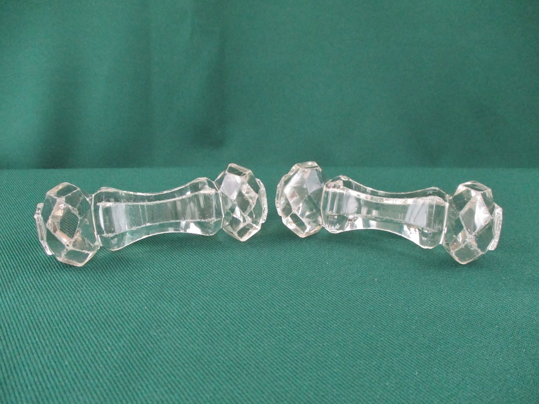 Vintage Etched and Cut Crystal Knife Rest #9 - Etsy