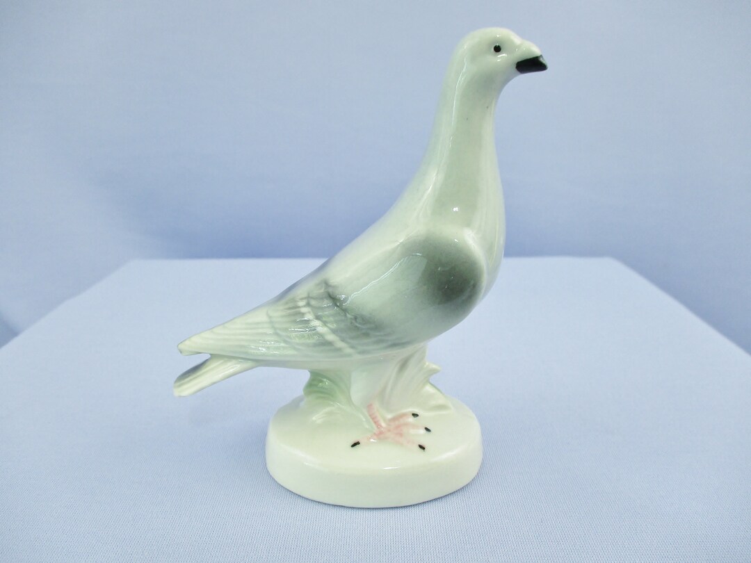 Vintage Hand Painted Porcelain Osprey Bird Figurine - Etsy