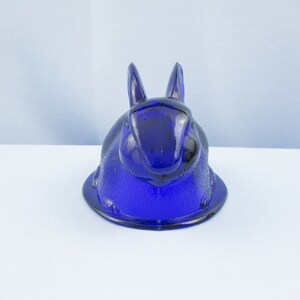 Cobalt Blue Rabbit Lid to Nesting Dish - Etsy