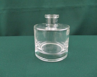 C1920s Unembossed Cork Top Cylindrical Round Inkwell Ink Bottle With a ...