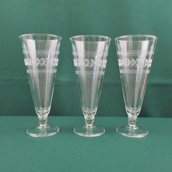Vintage Beer Glasses - Etsy