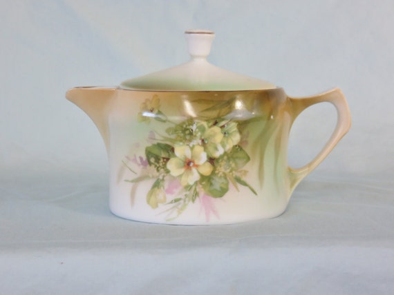 R.S. Germany Small Teapot or Covered Creamer 6x3 - Etsy