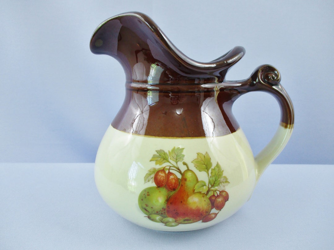 Large Mccoy Squat Water Pitcher - Etsy
