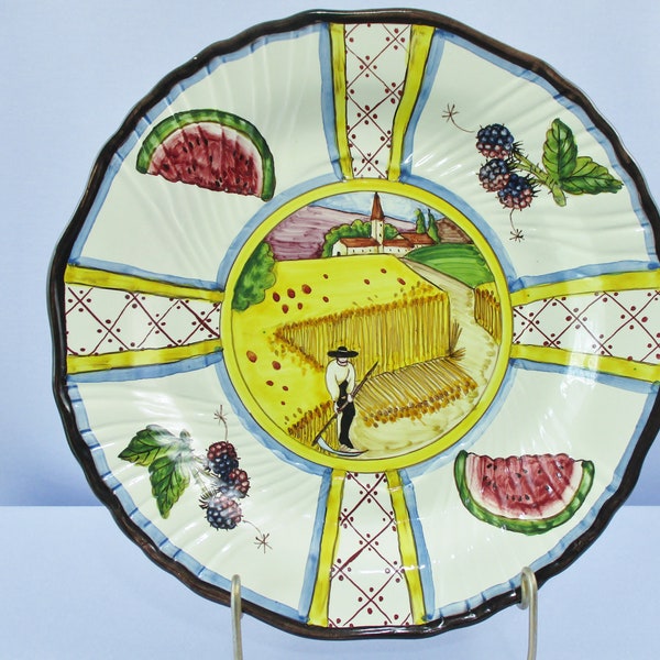 Vietri Wall Plate - Etsy