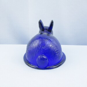 Cobalt Blue Rabbit Lid to Nesting Dish - Etsy