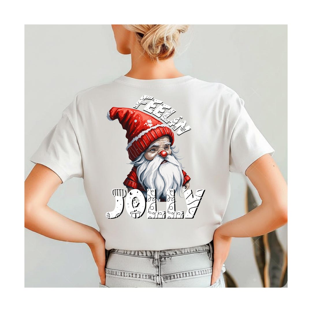 Christmas Jolly Design, Santa Jolly PNG, Christmas Design, Trendy ...
