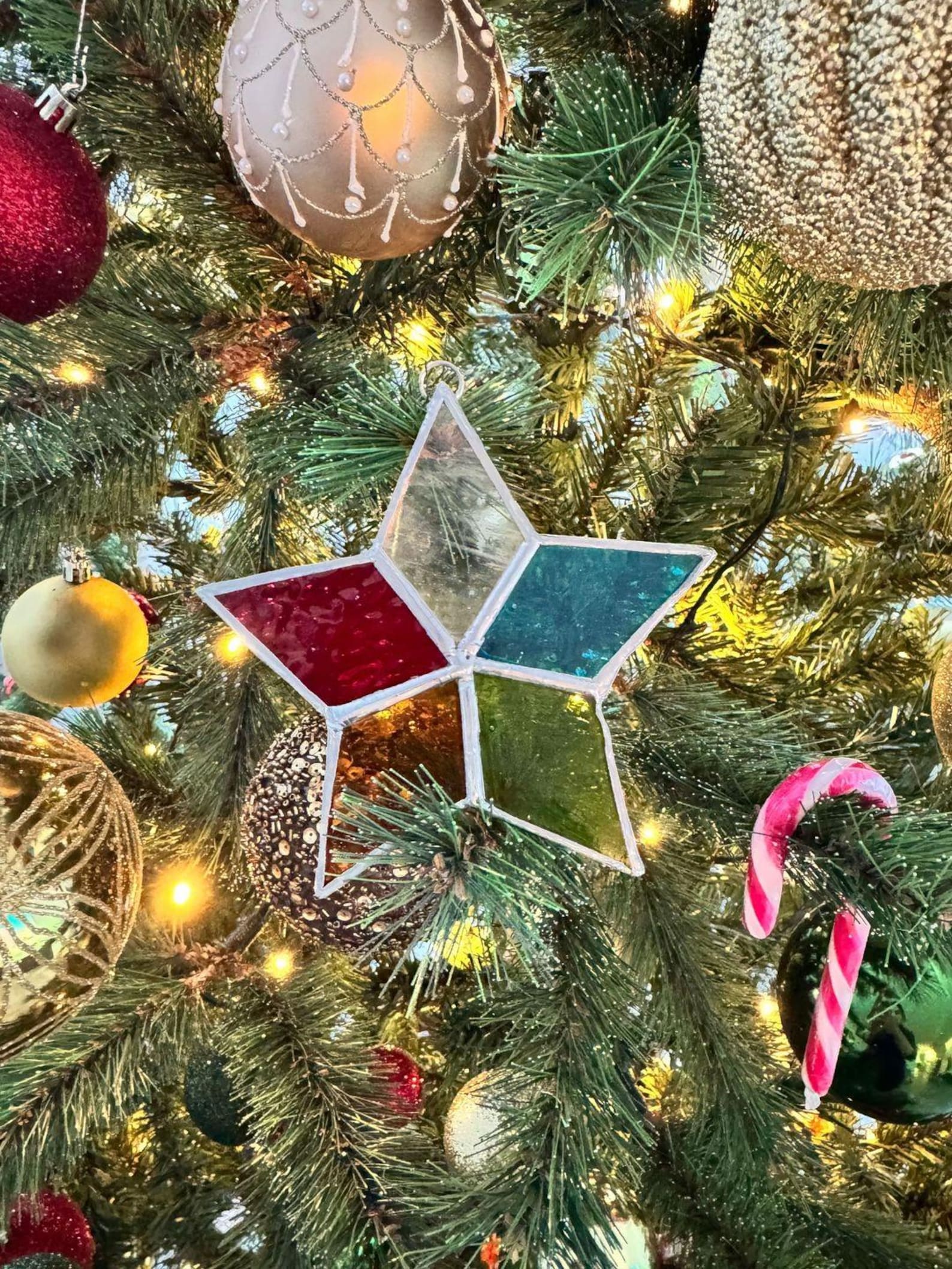 10 Designs Star Patterns for Stained Glass, Geometric Radial Stars ...