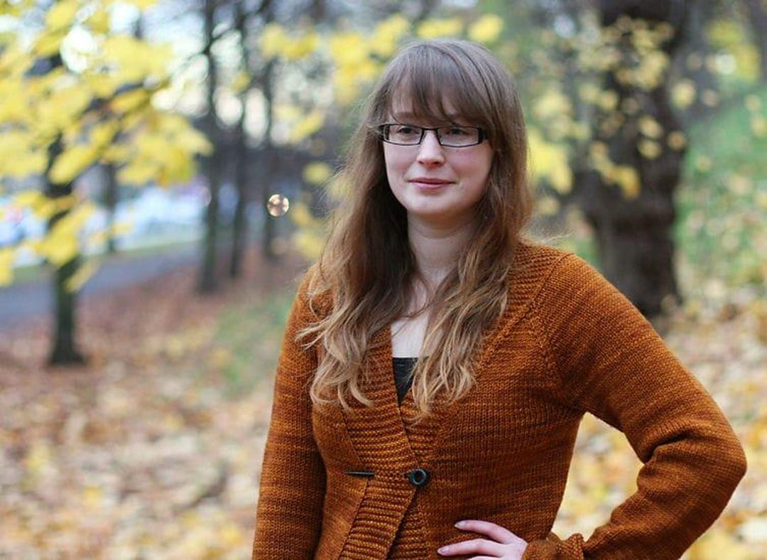 Flax Sweater Knitting Pattern PDF – Modern Top-down Unisex Pullover for ...