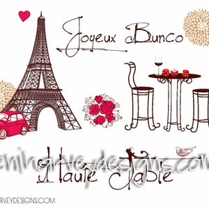 Complete Paris Bunco Set - Etsy