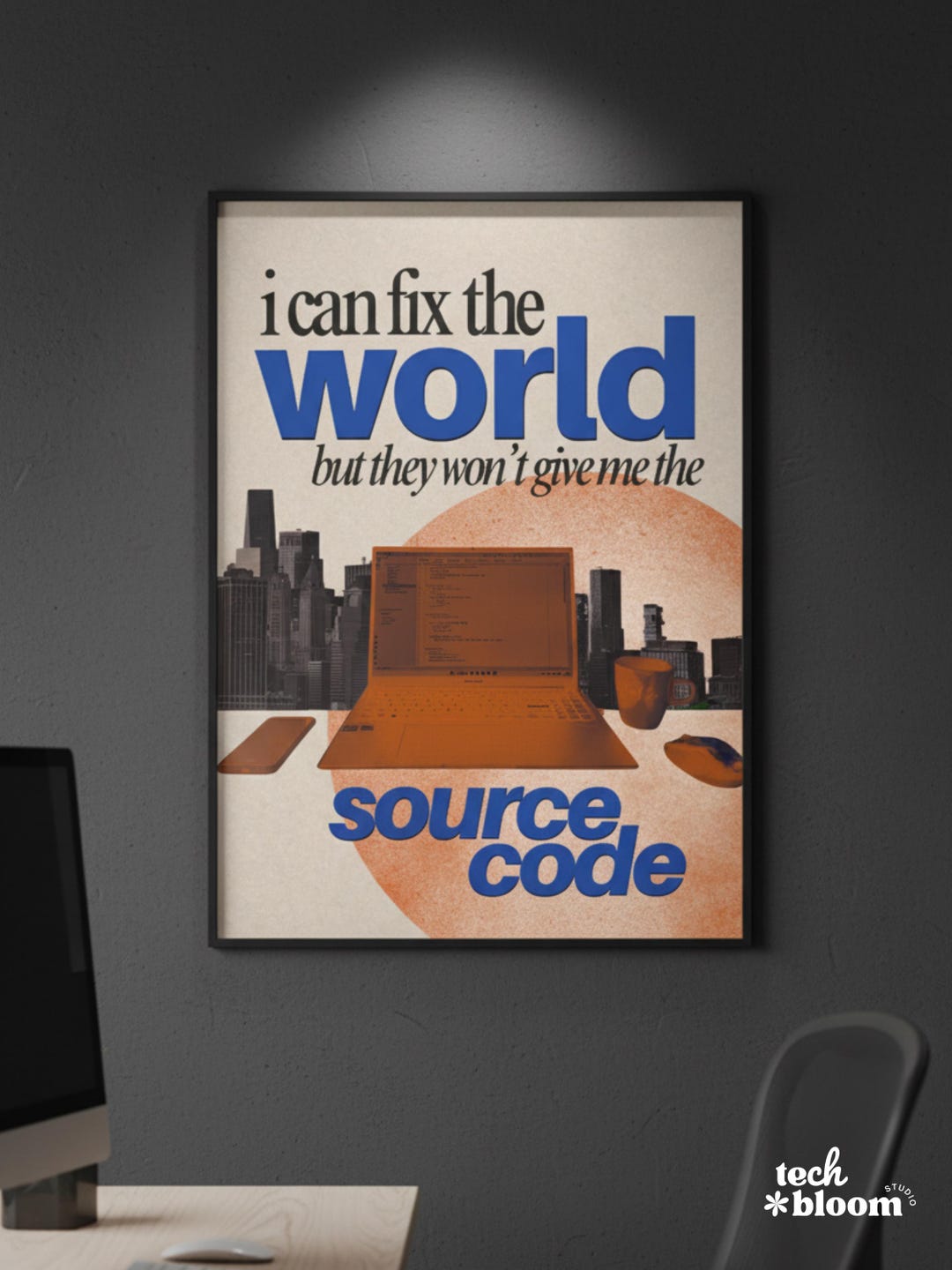 Source Code • Software Engineer Poster • Coding Wall Art • Programmer ...