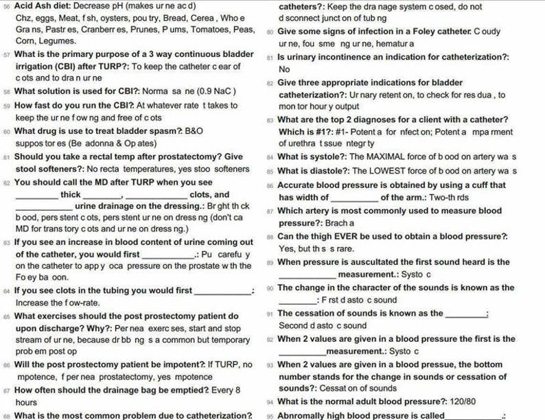 Nurse Students Study Guide 2025 NCLEX Based on Mark K Notes Blue Book ...