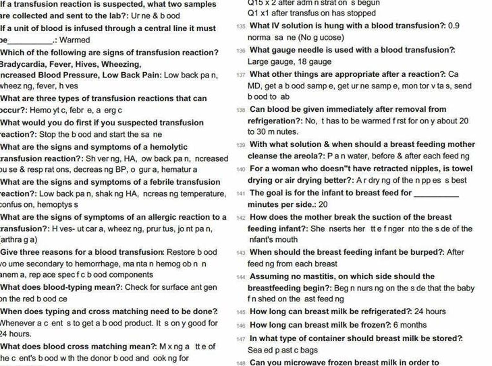 Nurse Students Study Guide 2025 NCLEX Based on Mark K Notes Blue Book ...