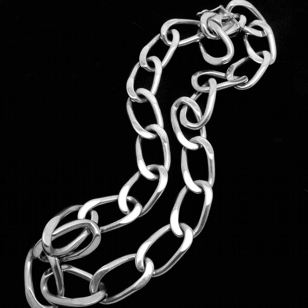 Heavy Chain Necklace - Etsy