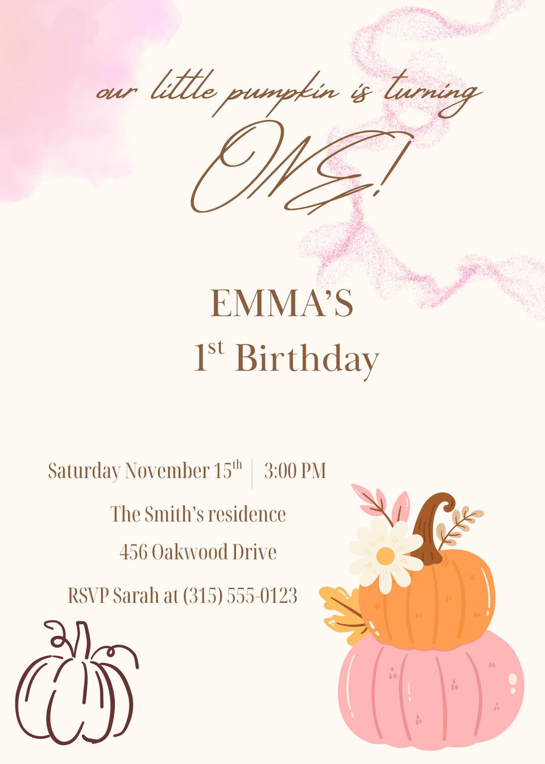 Editable Birthday Invitation Template | Canva | Instant Download - Etsy