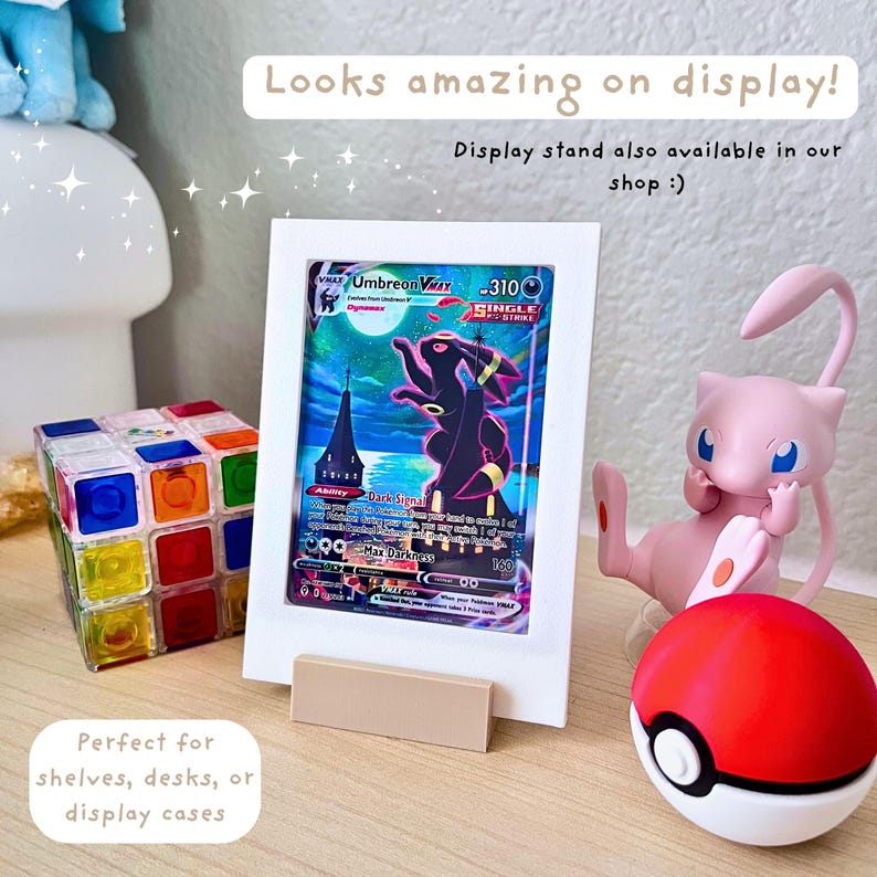 Eeveelution VMAX Proxy Card Bundle | Custom Collectible Display Cards ...