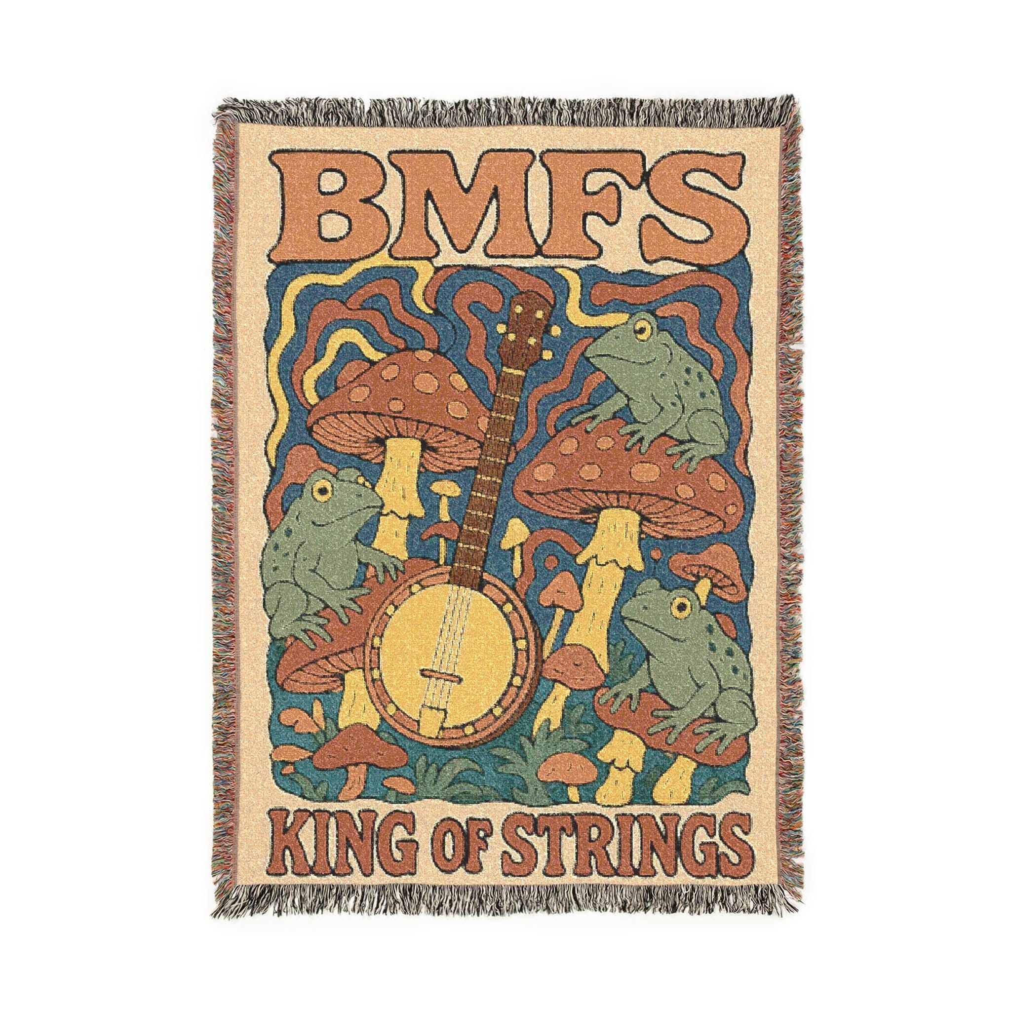 Billy Strings Blanket Bluegrass Jamband Woven Blanket - Christmas Gift ...