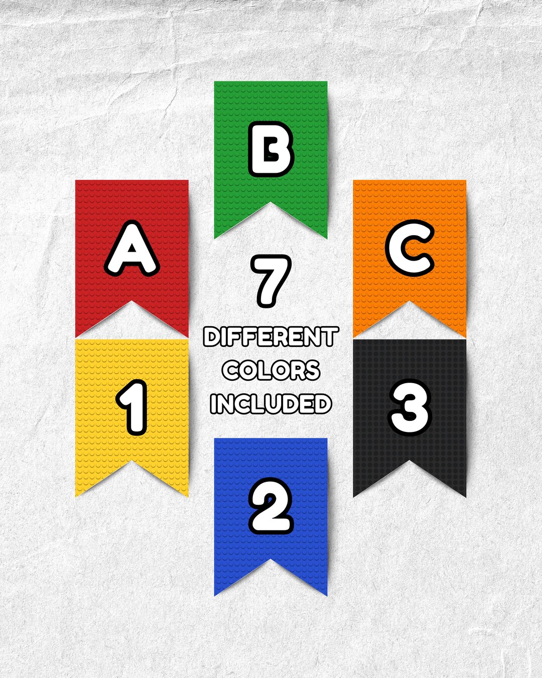 Building Block Birthday Banner Printable | Block Party Decor | Build ...