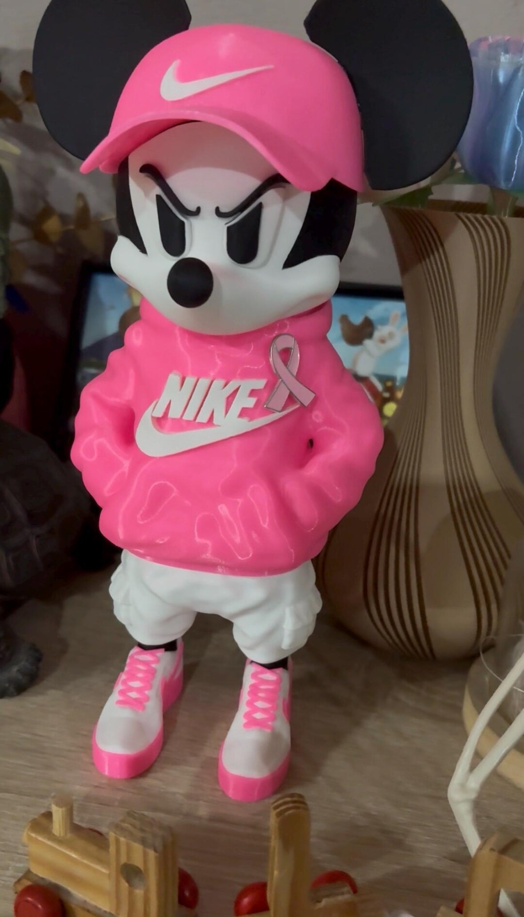 Pink Mickey Mouse Special Edition Breast Cancer Awareness Month ...