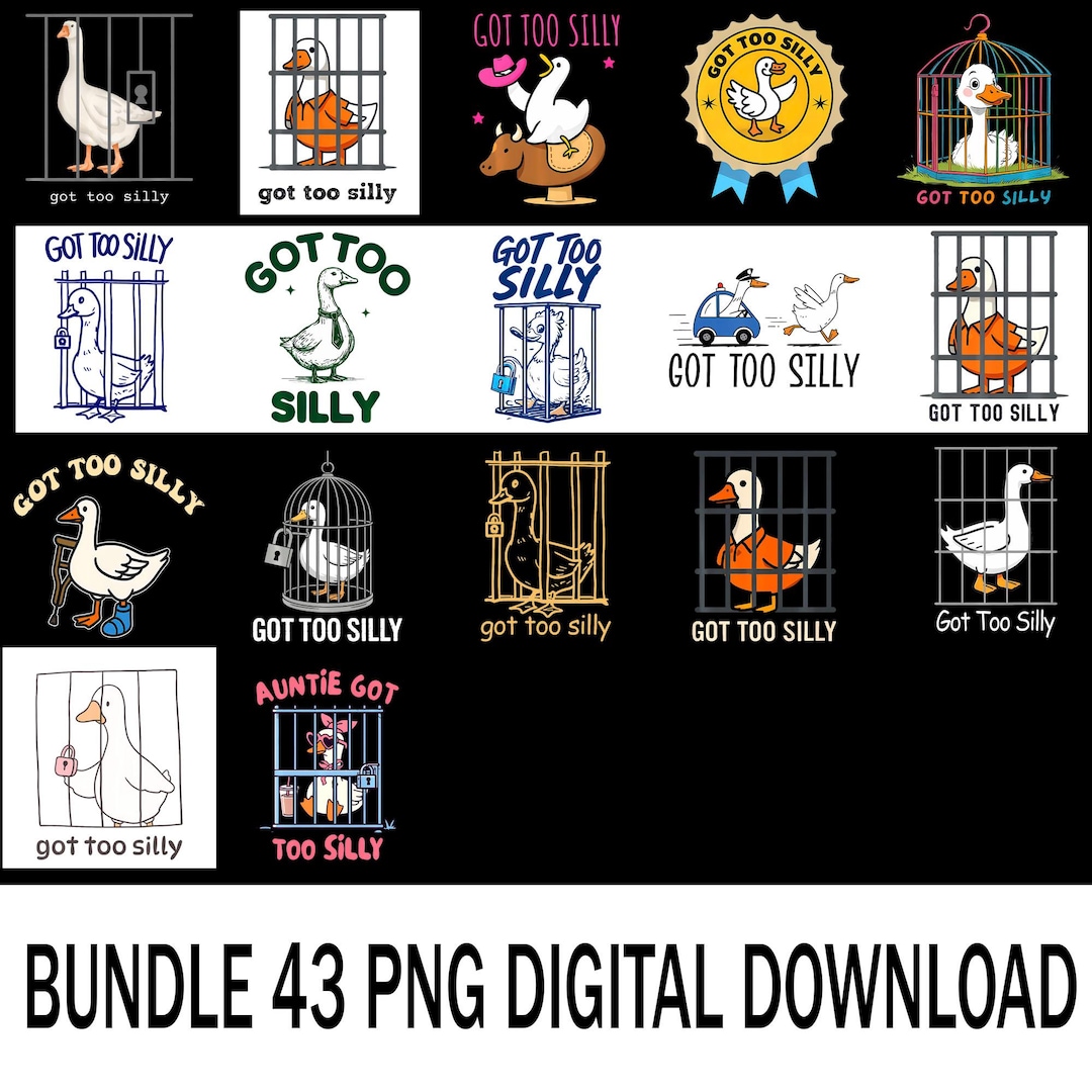 Ich habe zu doof Gans PNG, lustige Gans Clipart, niedliches doofes ...