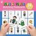 Jobs and Tools Matching Flashcards | Community Helpers Activities ...